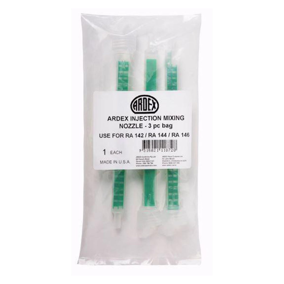 ARDEX Injection Mixing Nozzle – 3 pack | GroutPro Tile and Grout ...