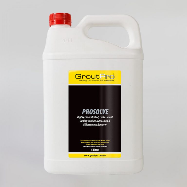GroutPro ProSolve- 5 litre | GroutPro Tile and Grout Restoration ...