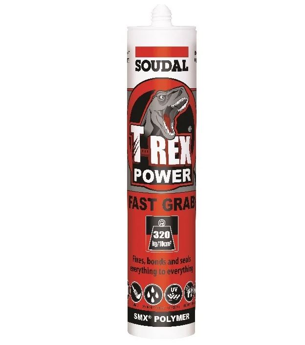 T-Rex Power Fast Grab- Bright White | GroutPro Tile and Grout ...